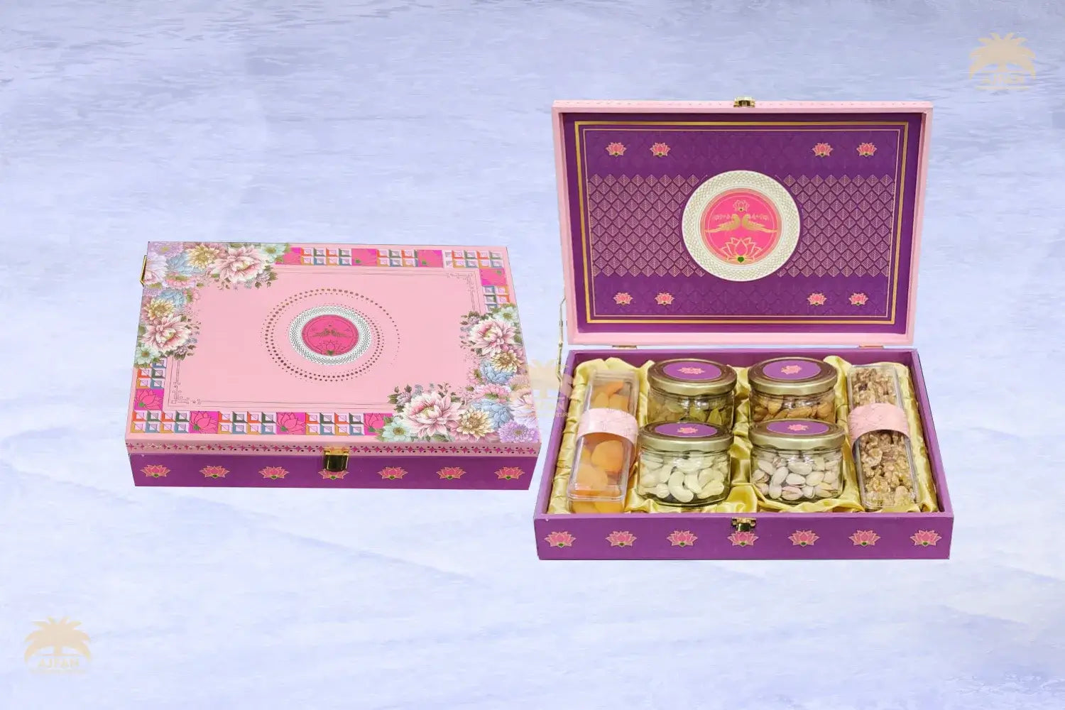 Ajfan Royal Gourmet Diwali Gift Box | 6 x 100g Dry Fruits – Ajfan Dates ...
