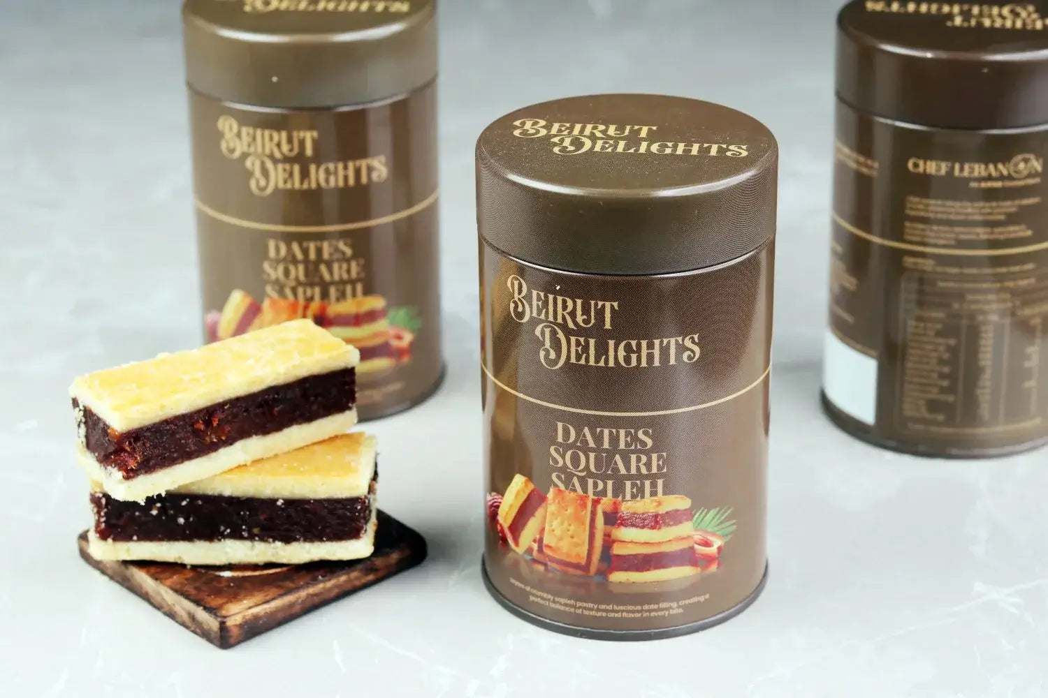 Dates Square Sapleh | Crumbly Pastry with Date Filling | Beirut ...