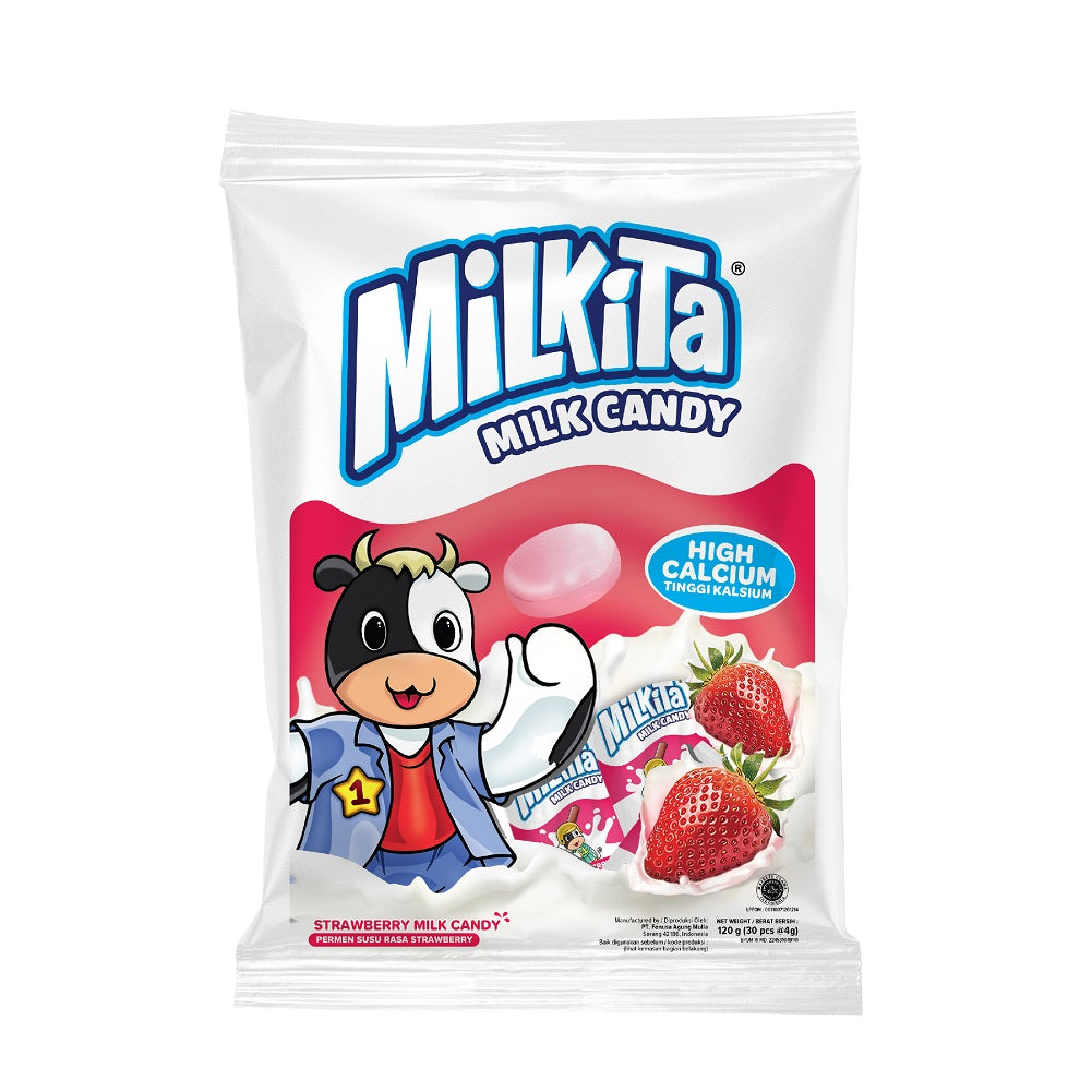 MILKITA - STRAWBERRY MILK CANDY – Ajfan Dates And Nuts