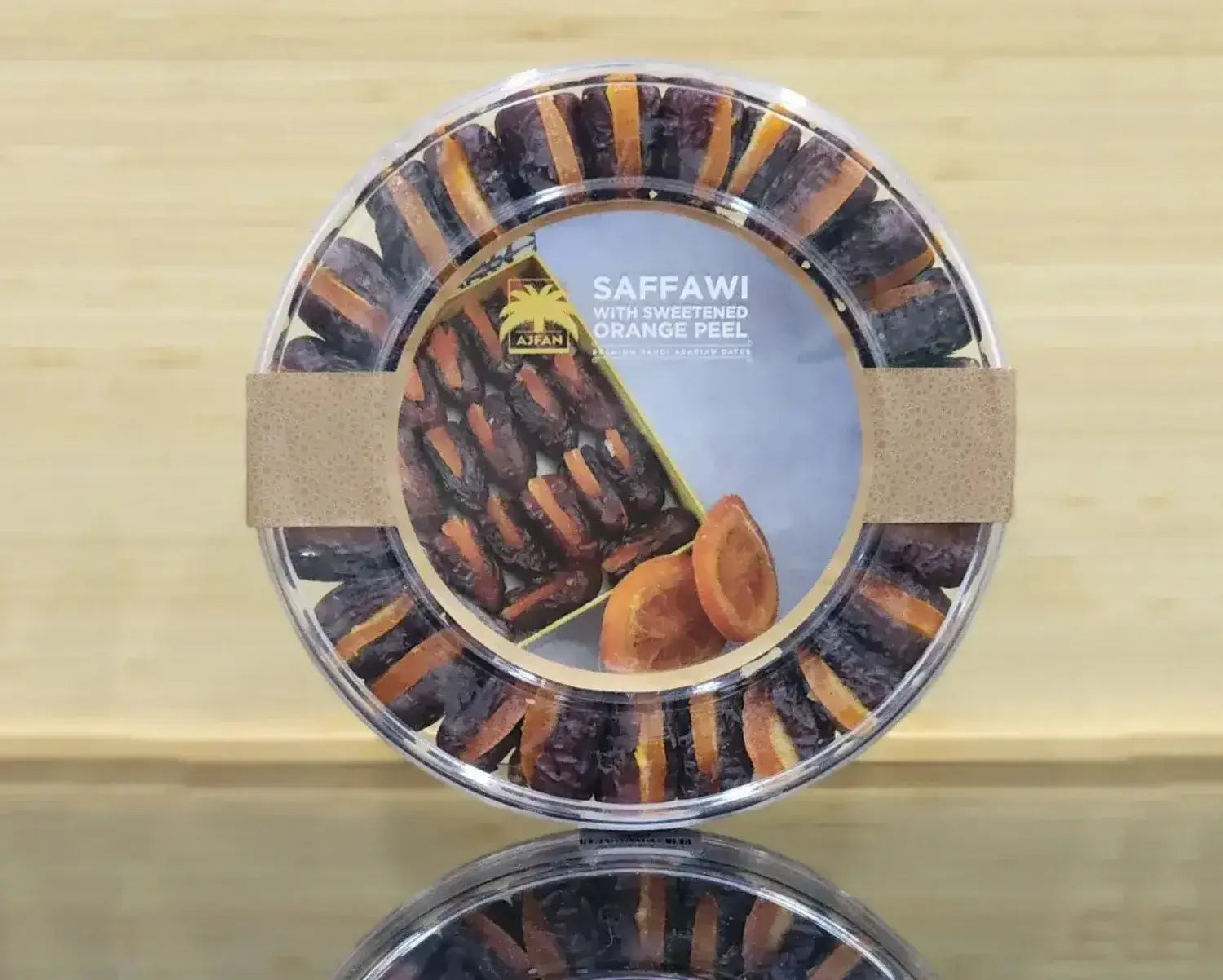Saffawi With Sweetened Orange Peel - 450 GM – Ajfan Dates And Nuts